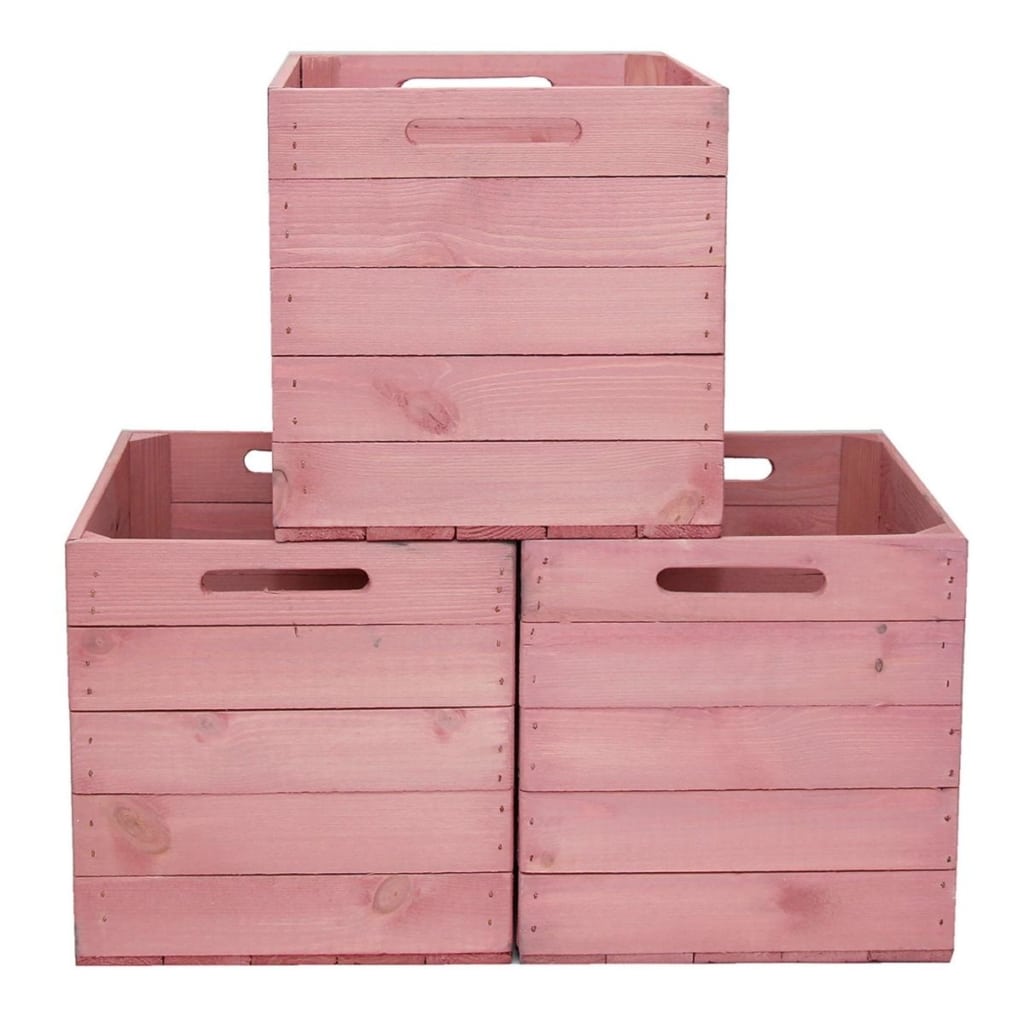 Kallax Holzkiste Rosa - 33x37,5x33cm | Kallax Kiste