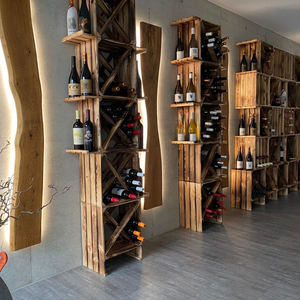 Weinregal Aus Weinkisten